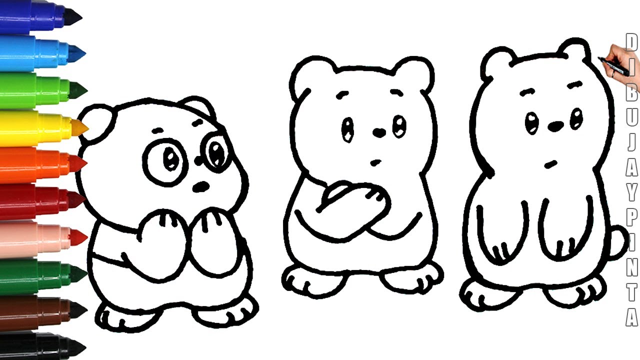 Oso Pardo Eric Carle Oso Pardo Para Colorear COMO DIBUJAR A POLAR