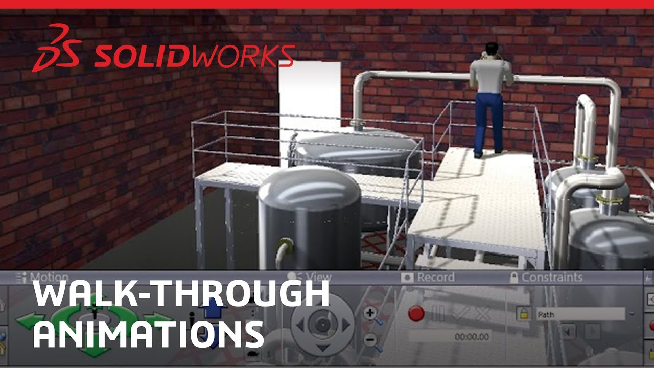 Walk-through Animations - YouTube