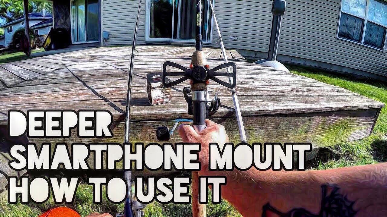 Deeper Smartphone Mount How To Use It - YouTube