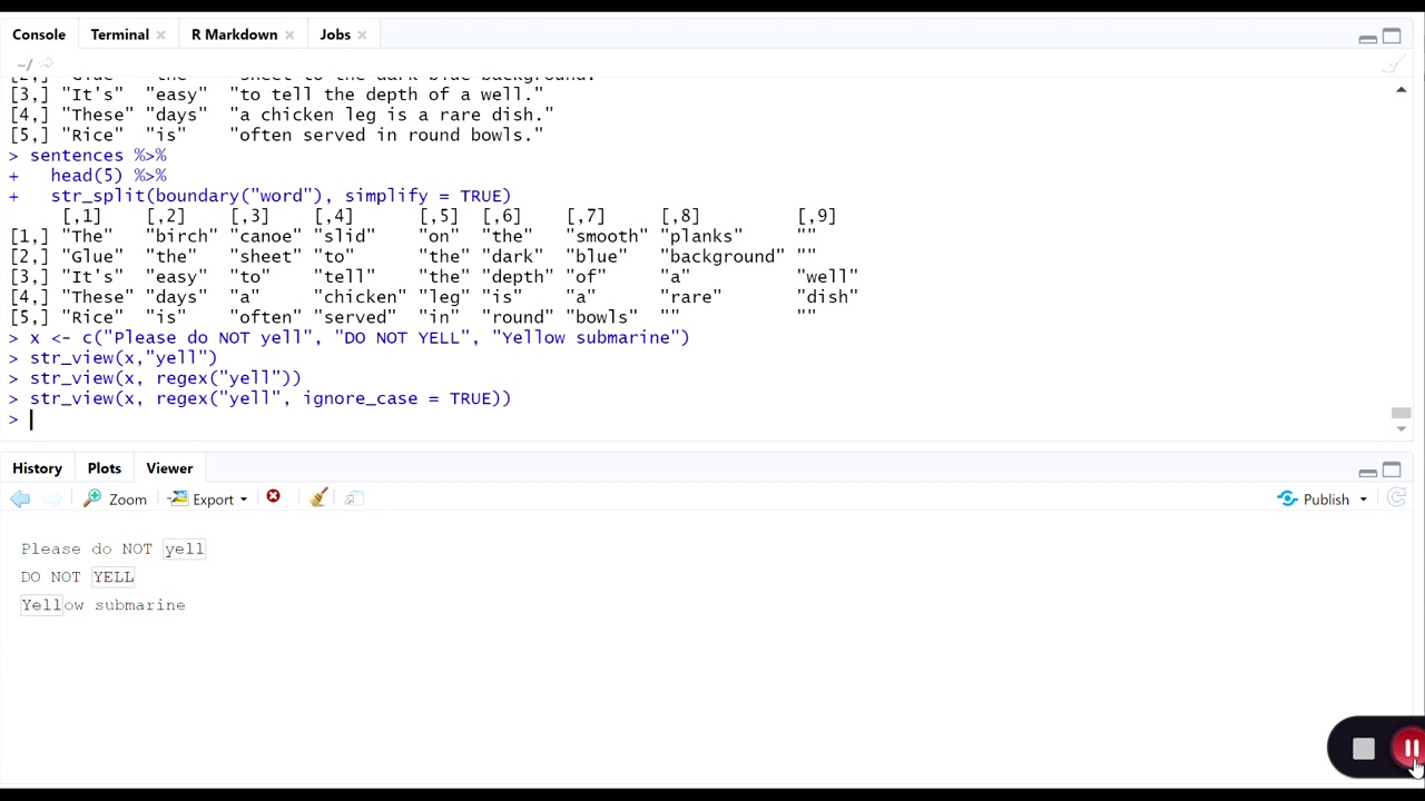 stringr Video 11 str split - YouTube