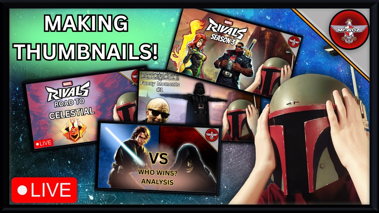 Making Thumbnails And Chilling - YouTube