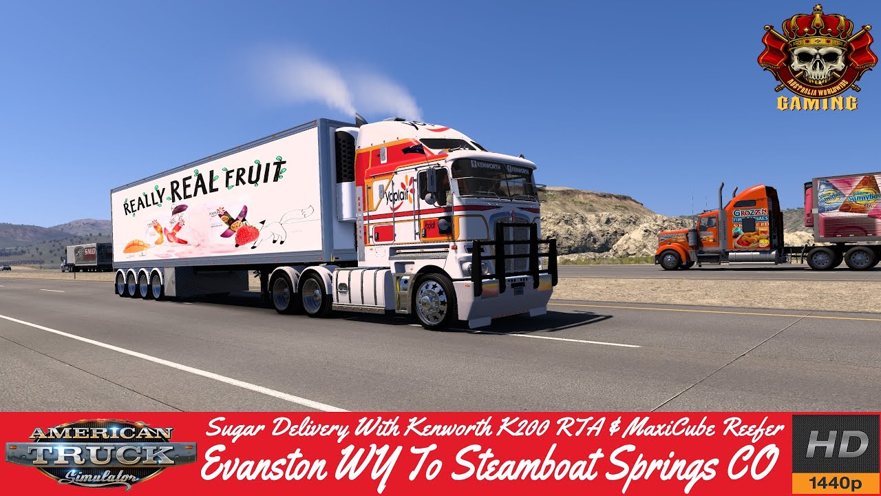 ATS - Sugar Delivery - Evanston To Steamboat Springs Kenworth K200 ...