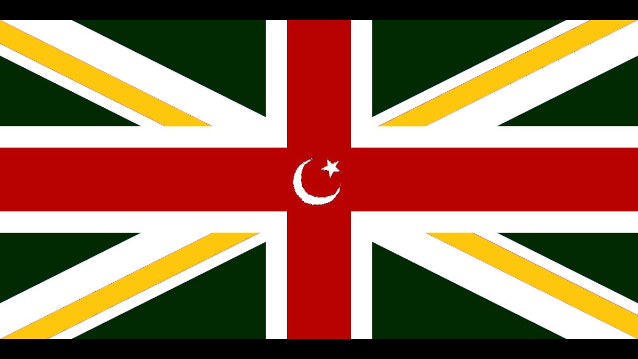 Flag of British Pakistani community - برطانوی پاکستانی - YouTube