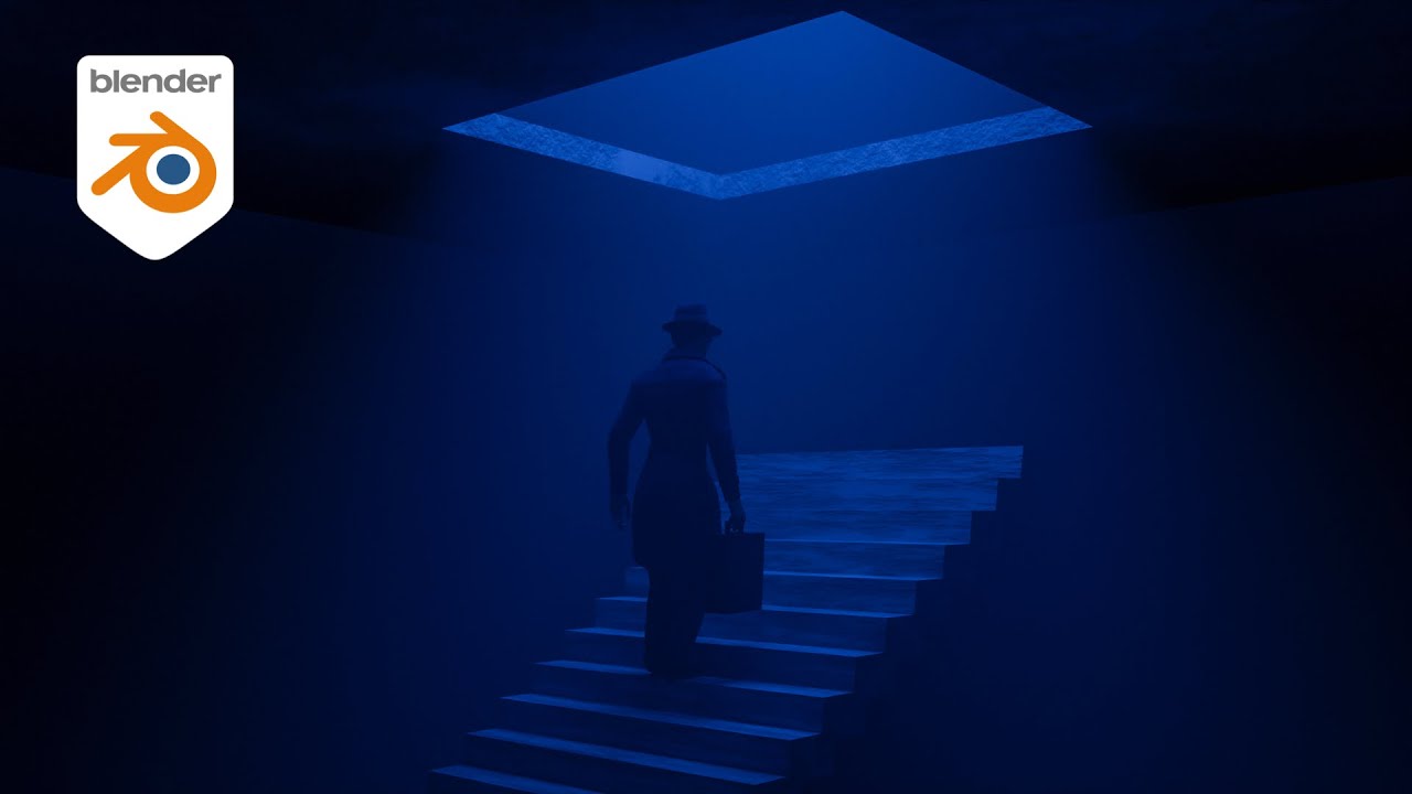 Let’s Create This Cinematic Stairway Scene In Blender | Blender ...