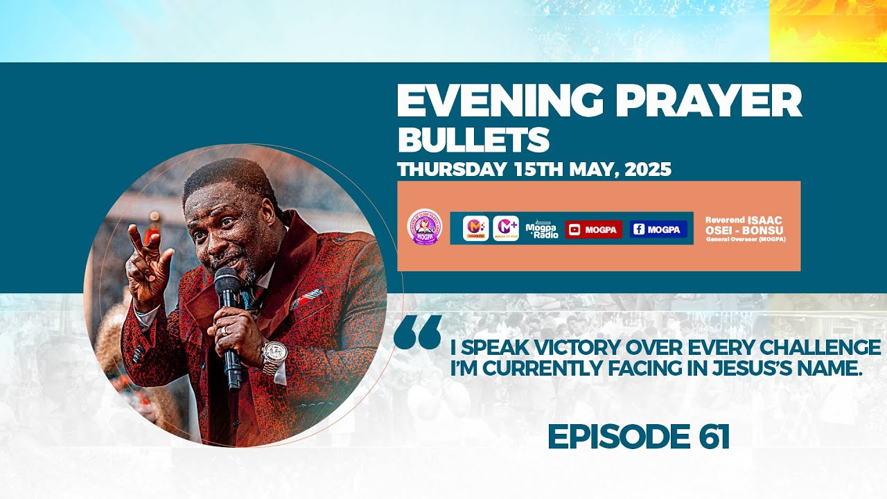 EVENING PRAYER BULLETS - YouTube