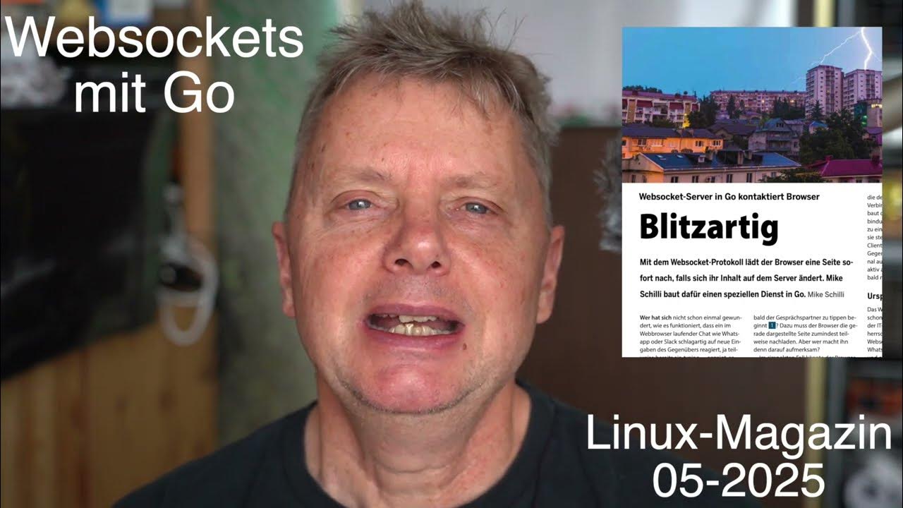 Websocket-Server in Go kontaktiert Browser - YouTube