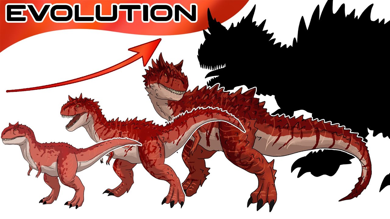 The Ultimate Dinosaur Evolution: Carnotaurus | Jurassic World Fanart ...