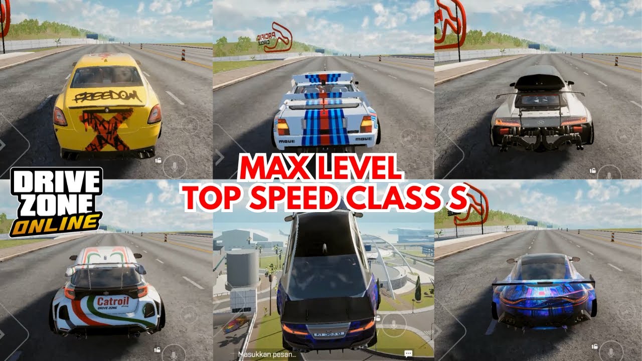 TOP SPEED CAR LEVEL MAX CLASS S - DRIVE ZONE ONLINE PART 1 - YouTube