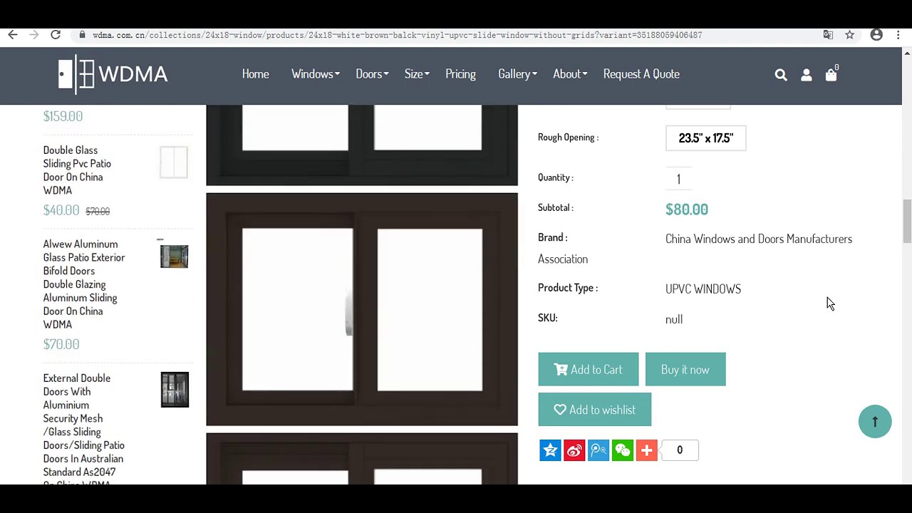 WDMA 24x18 Window (Rough Opening: 24-in x 18-in; Actual: 23.5-in x 17.5 ...