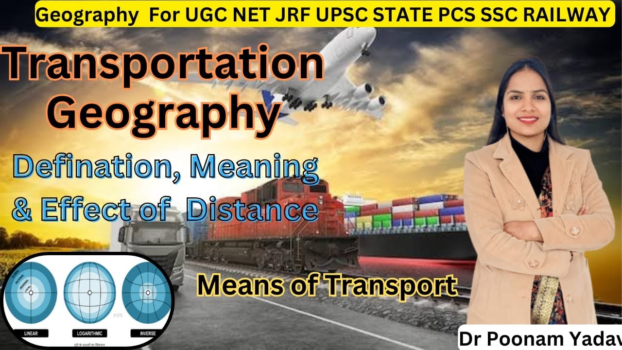 Transportation Geography - Meaning, Means of transport & Effect of ...