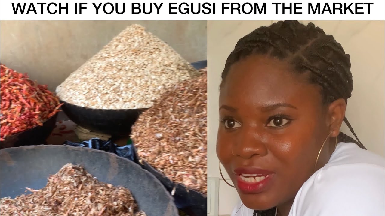 Watch This If You Buy Egusi From The Market - YouTube