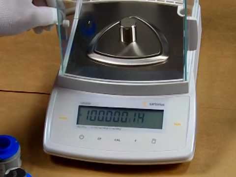 Sartorius CPA225D semi micro balance - YouTube