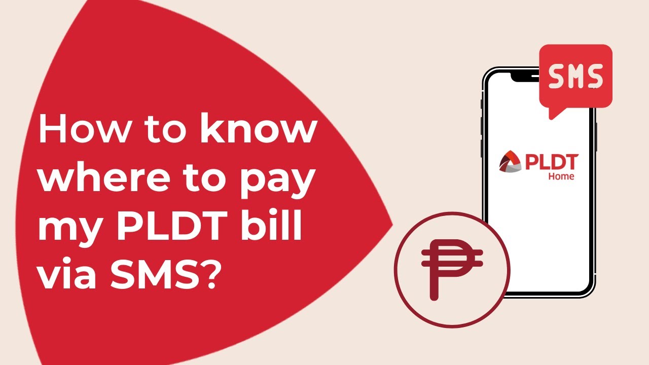 How to know where to pay my PLDT bill via SMS | #QuickTips - YouTube