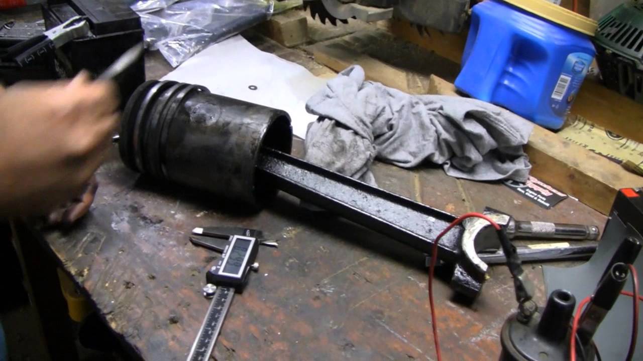 HACKED UP ANTIQUE ENGINE REBUILD - YouTube