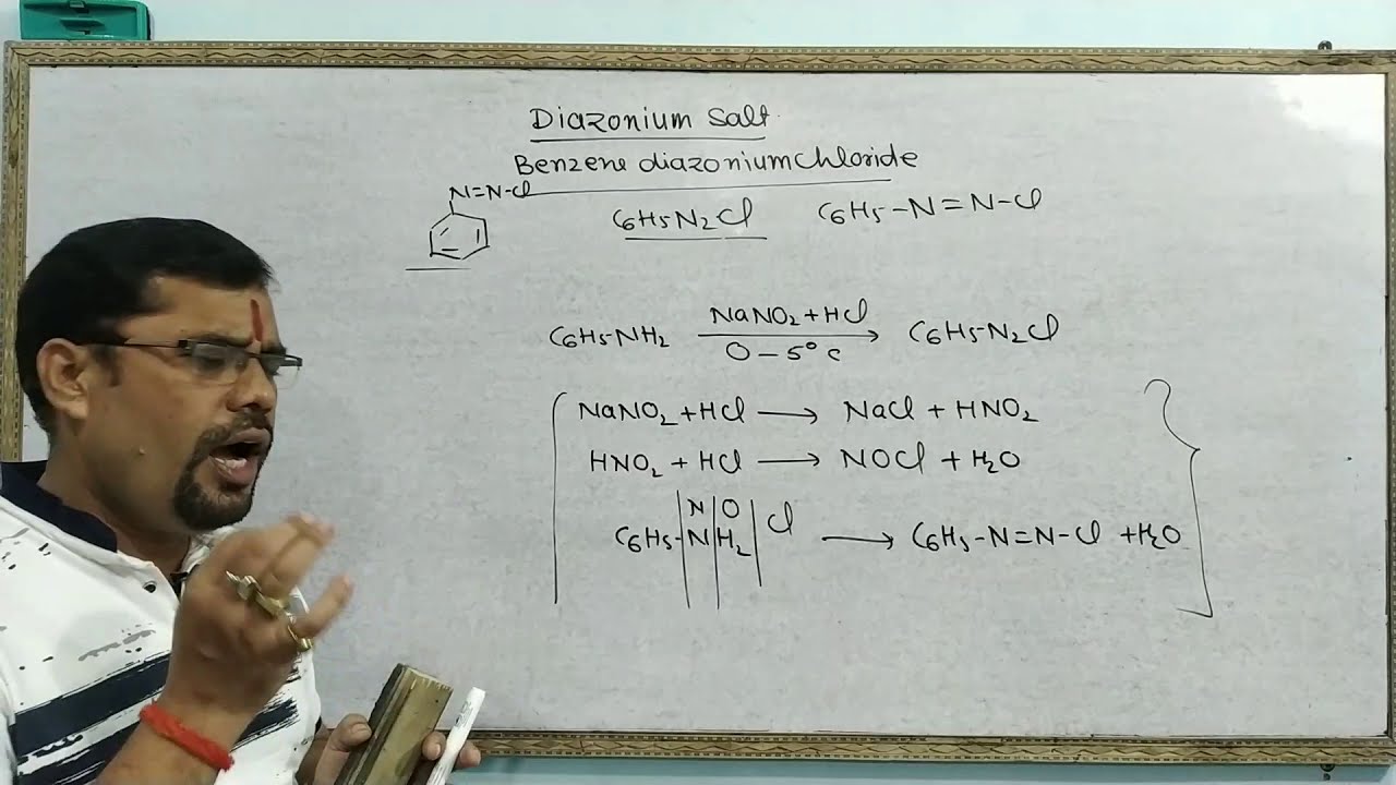 benzene diazonium chloride || BDC ||C6H5N2Cl | cyano compounds - YouTube