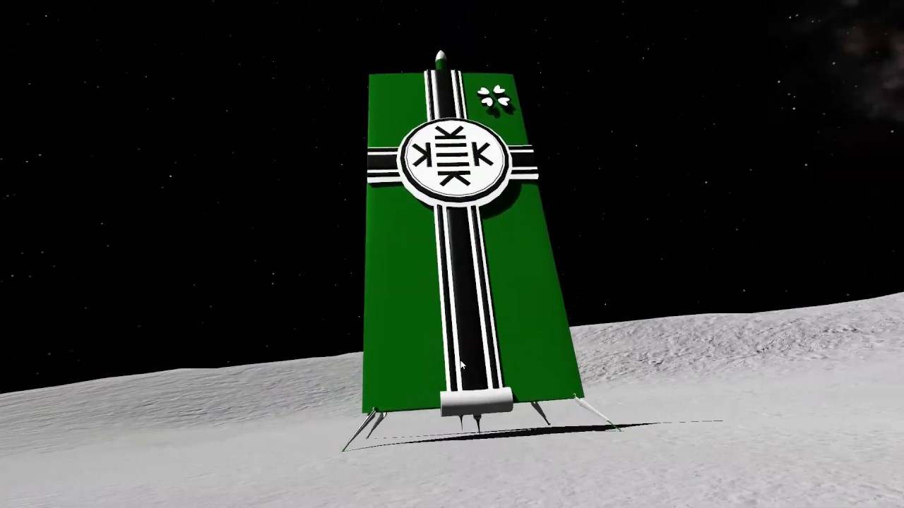 Planting a Flag on the Moon - YouTube