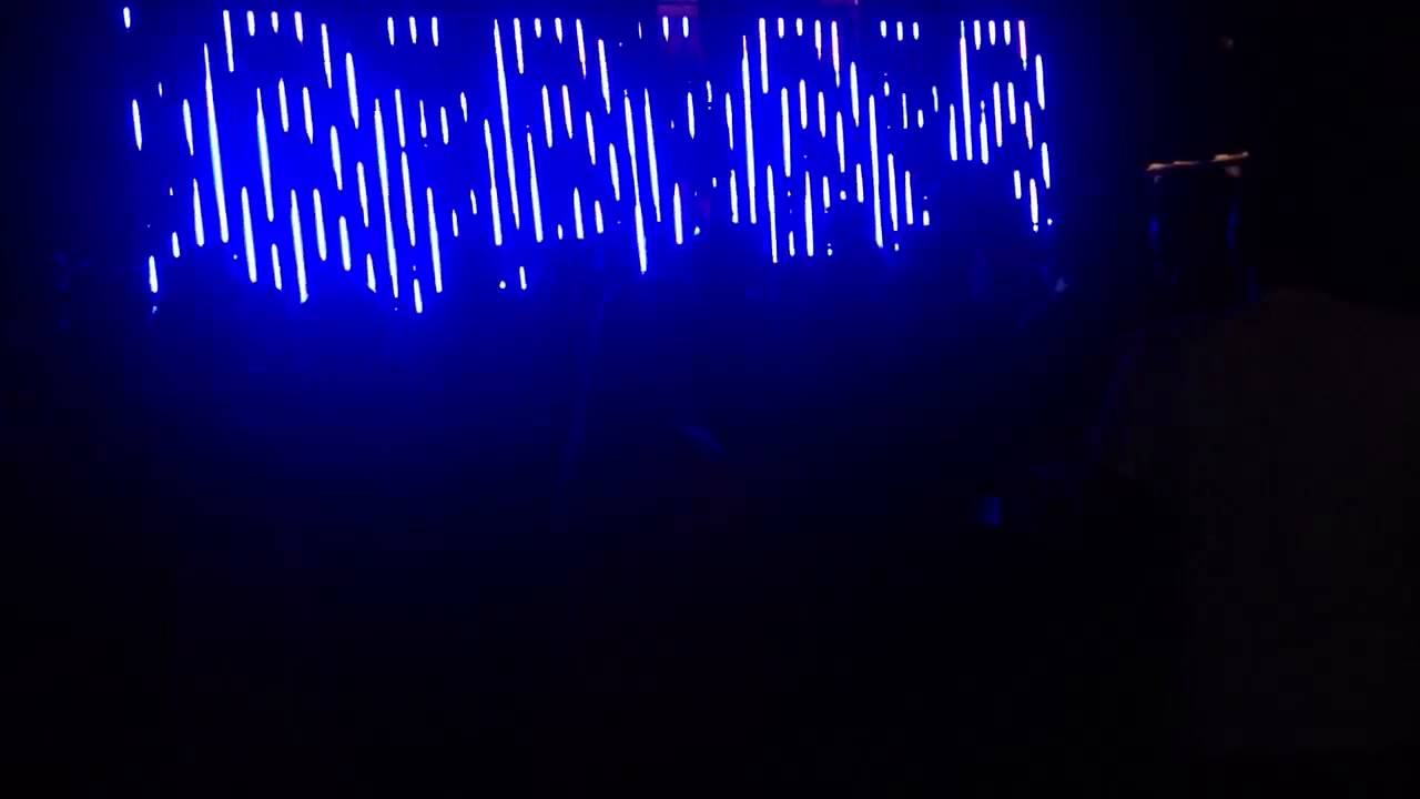 LED wall debut - YouTube
