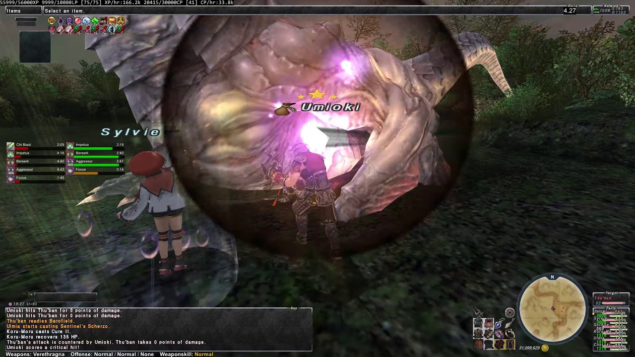 FFXI MNK Solo - Thu'ban (Unity 135) - YouTube