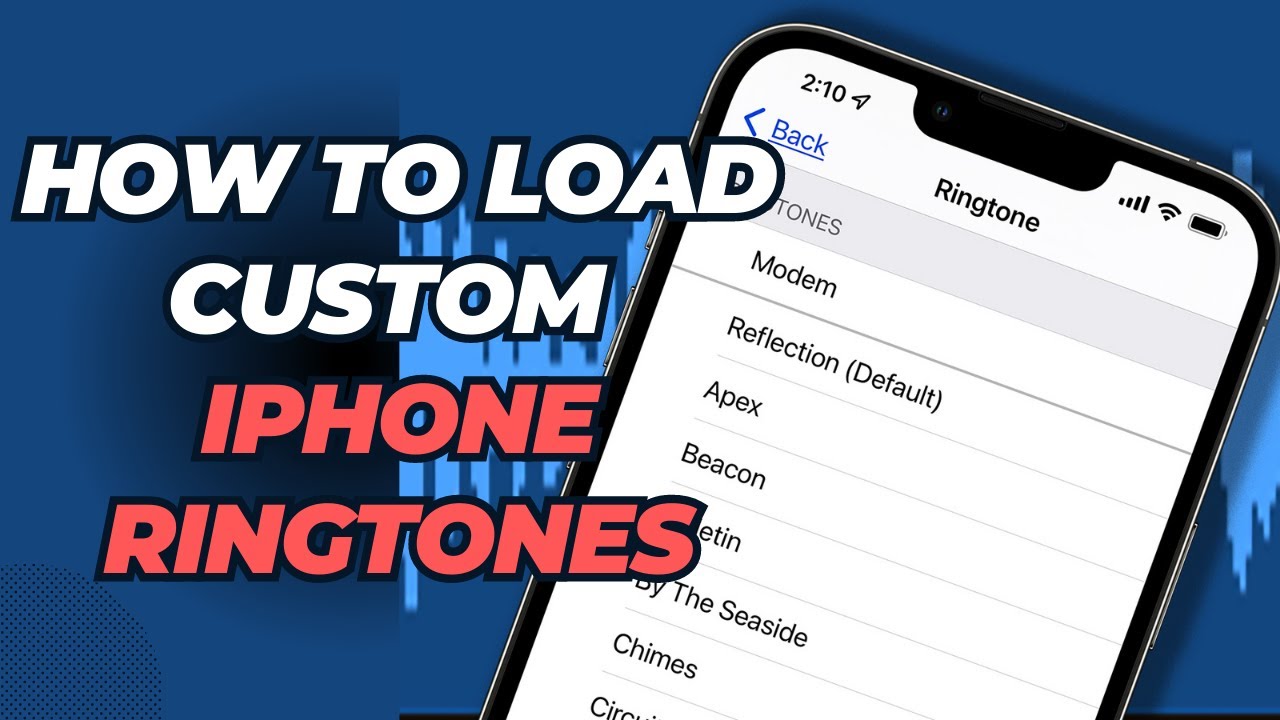 Simple steps to load custom iPhone ringtones - YouTube