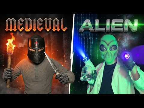 ASMR - ⚔️MEDIEVAL vs ALIEN👽