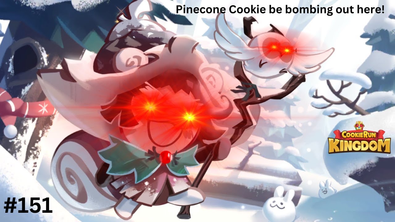 Pinecone Cookie be bombing out here! [Cookie Run: Kingdom #151] - YouTube