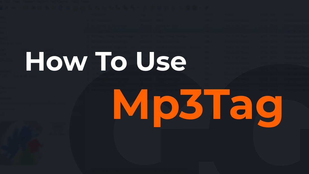 How To Use Mp3Tag Tutorial - YouTube
