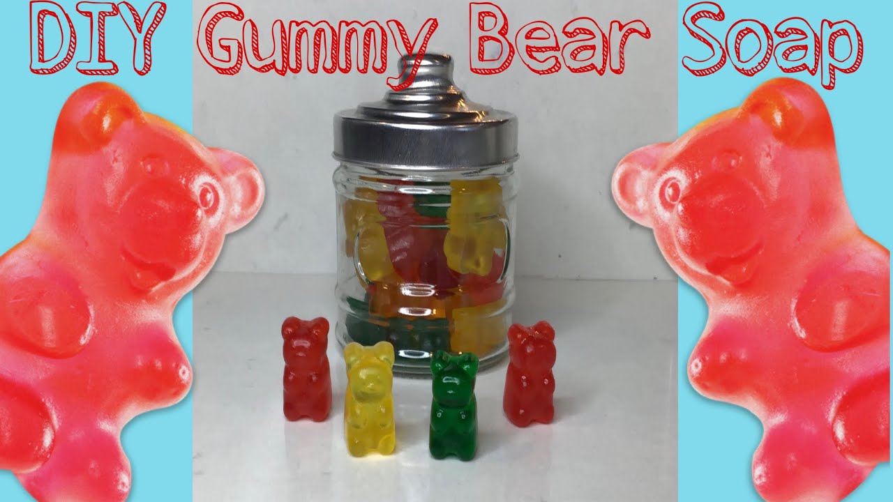 DIY How To Make Gummy Bear Soap! - YouTube