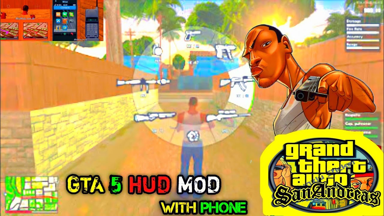 GTA V Hud Mod For GTA San Andreas | How To Turn GTA San Andreas Into GTA 5 With This Single Mod ...