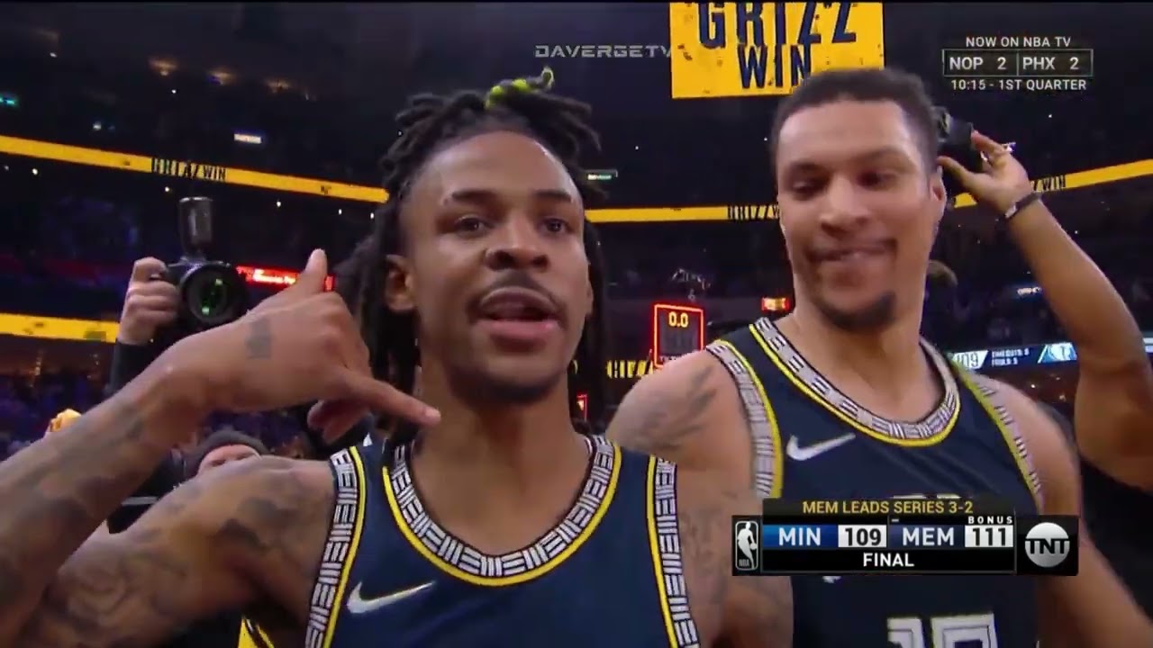 JA MORANT Hits the GAME WINNER and said CALL ME FOR GAME WINNER ...