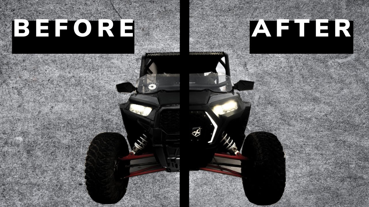 Converting My 2017 RZR 1000 Front End into a 2021 RZR Turbo S - YouTube