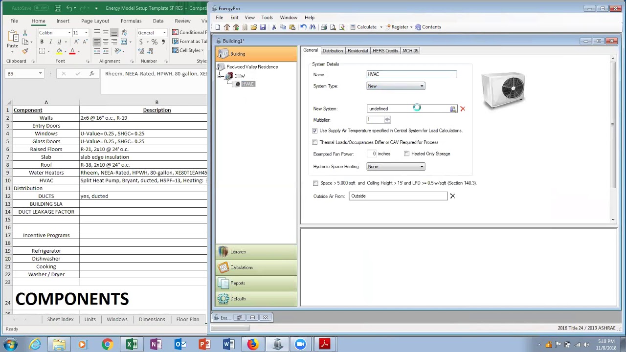CA Energy Modeling Workshop Series: Part 3 - EnergyPro Residential ...