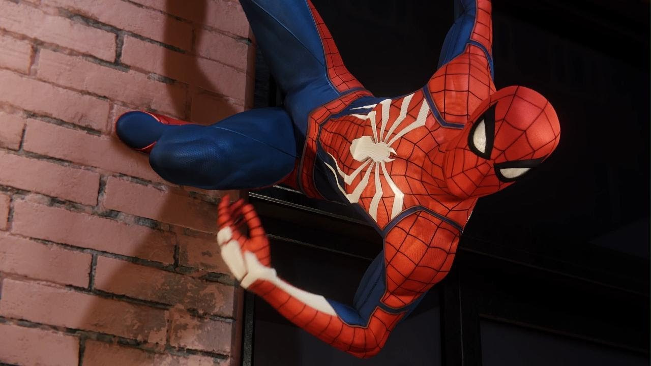 Marvel's Spider-Man Ps5 Upside down - YouTube