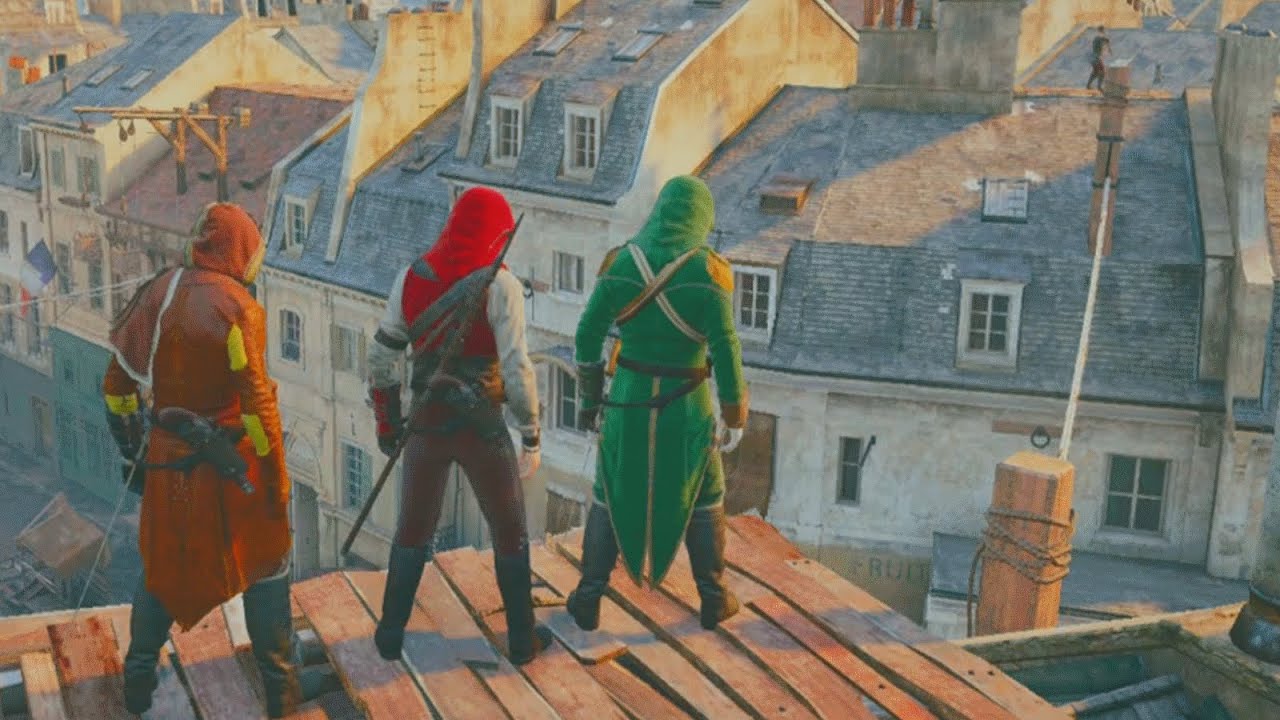 CRAZY CO-OP KILLING! (Assassin's Creed Unity Funny Moments) - YouTube