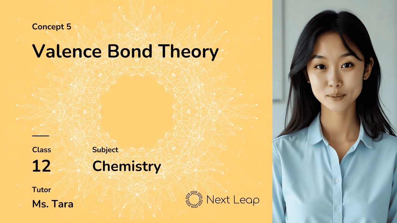 Valence Bond Theory | Class 11 Chemistry | Chemical Bonding and ...