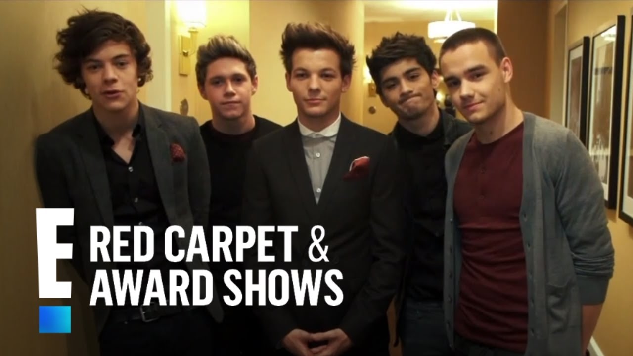 One Direction accepts their People's Choice Award | E! People's Choice ...