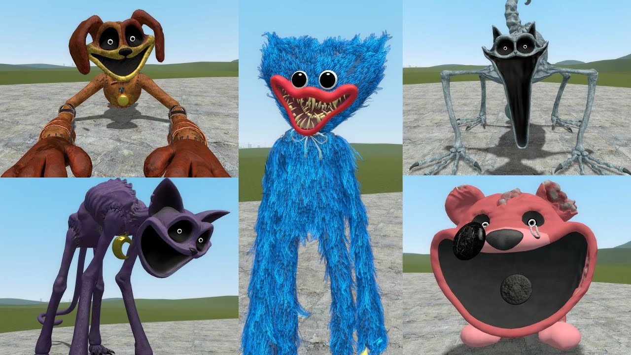 POPPY PLAYTIME CHAPTER 3 FAMILY?! NEW NIGHTMARE KISSY MISSY in GMod ...