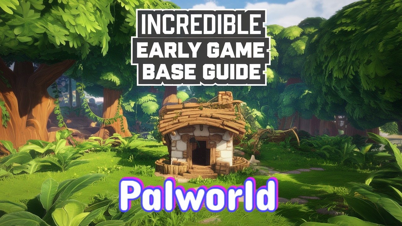 Best Early Game Base in Palworld (and why you need it) - YouTube