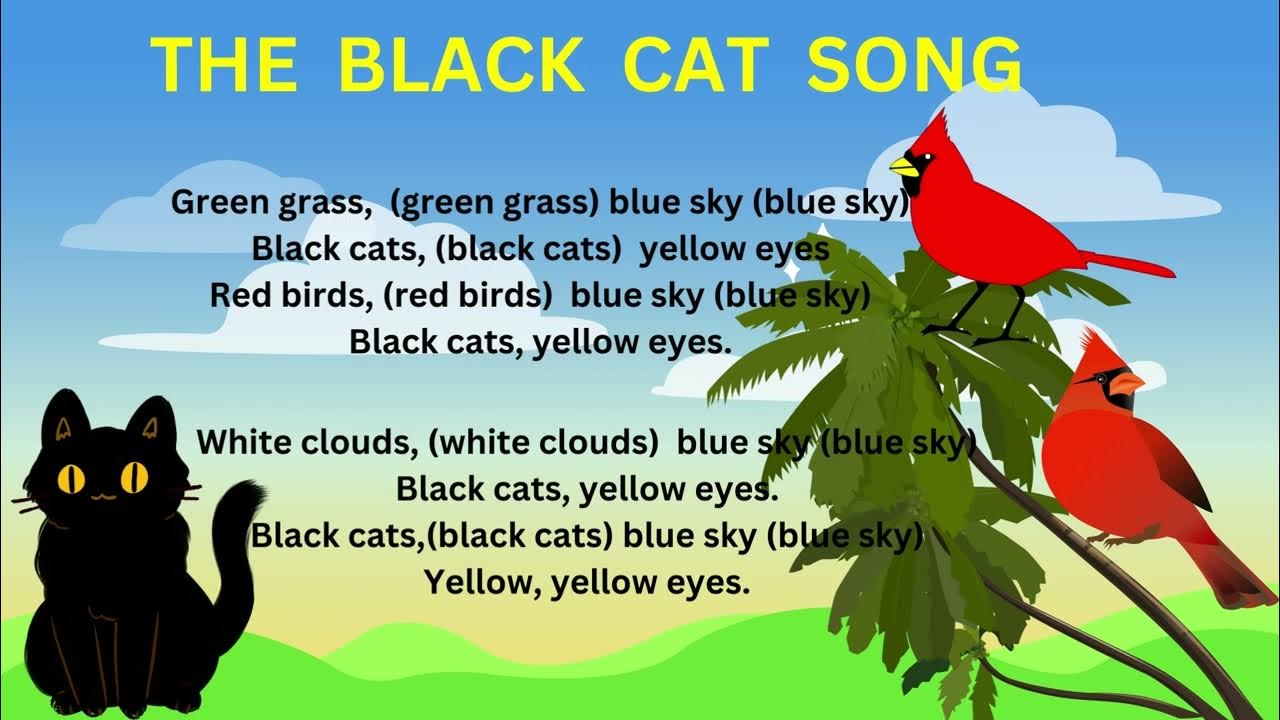 the black cat song - YouTube