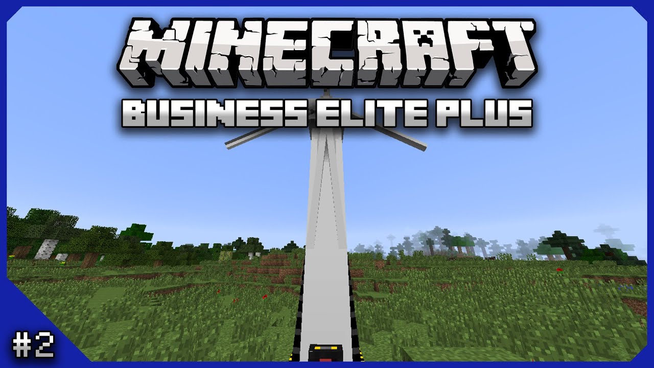 Minecraft - Business Elite Plus - Episode 2 - Power Generation - YouTube