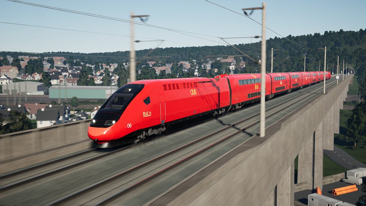 Train Sim World 3 AGV italo - YouTube