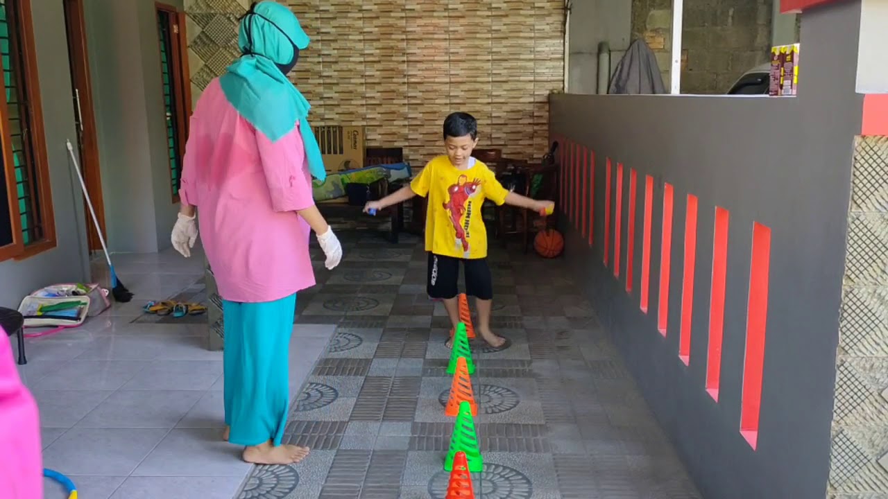 Terapi Sensori Integrasi Di Rumah #Part2 || Gara-gara Corona - YouTube