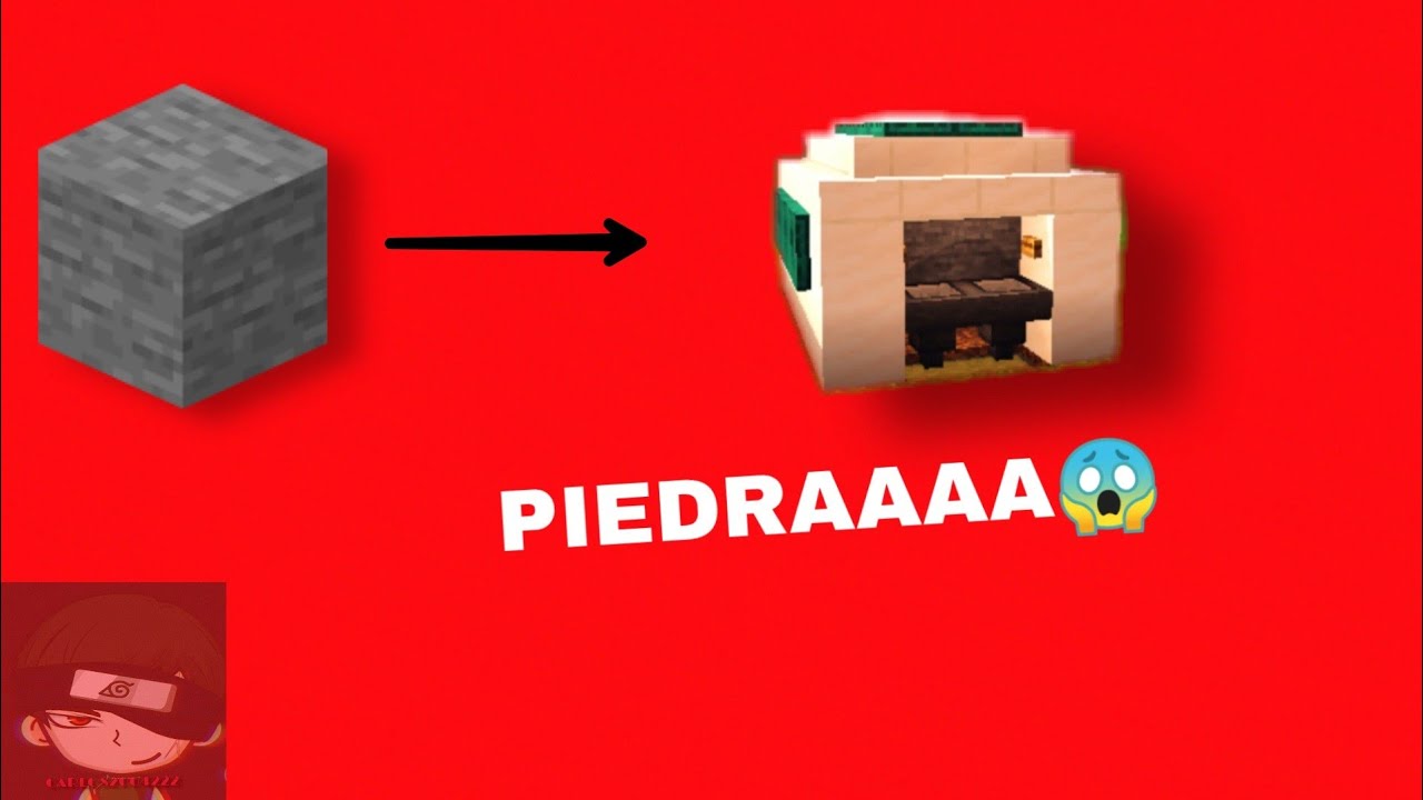GRANJA de PIEDRA en MINECRAFT BEDROCK (fácil de hacer) - YouTube