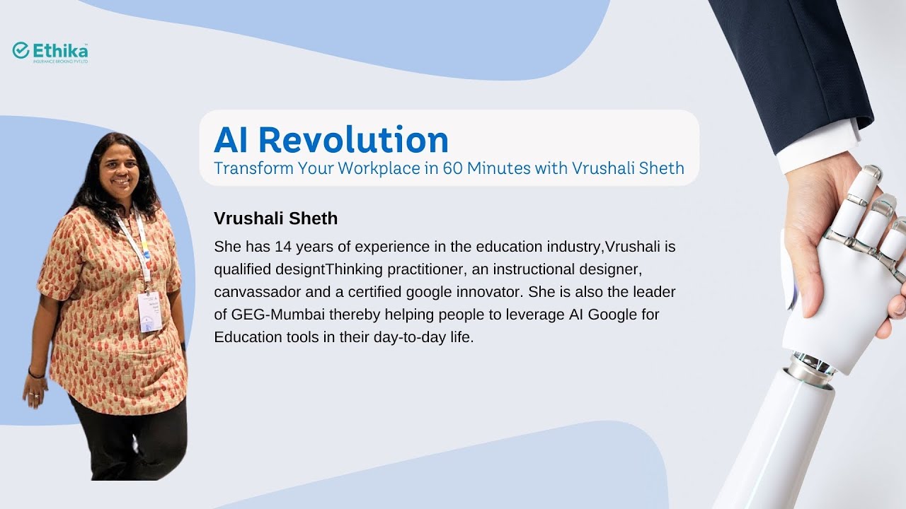 AI RevolutionTransform Your Workplace in 60 Minutes with Vrushali Sheth ...