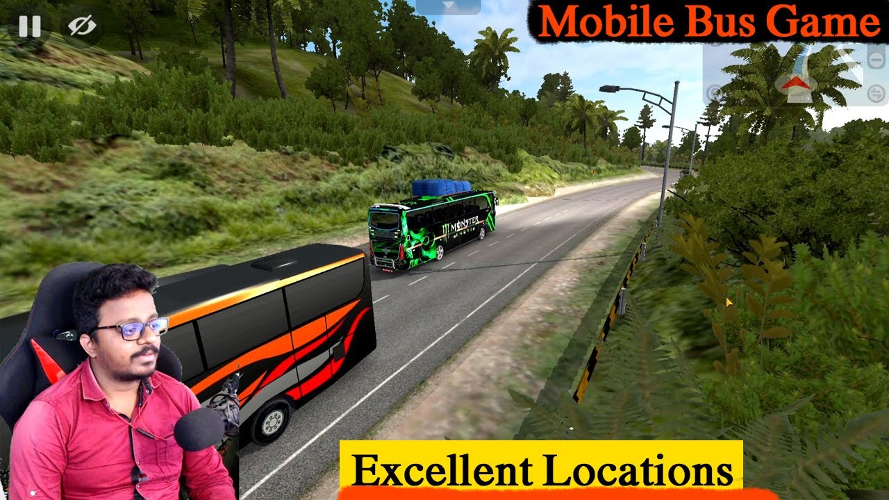 Wow amazing Monster Bus New Routes Job Bus Simulator Indonesia Telugu ...