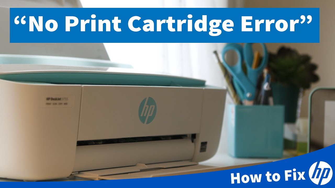 "No Print Cartridge" error HP & Canon & Brother Printer's | 100% Fix ...