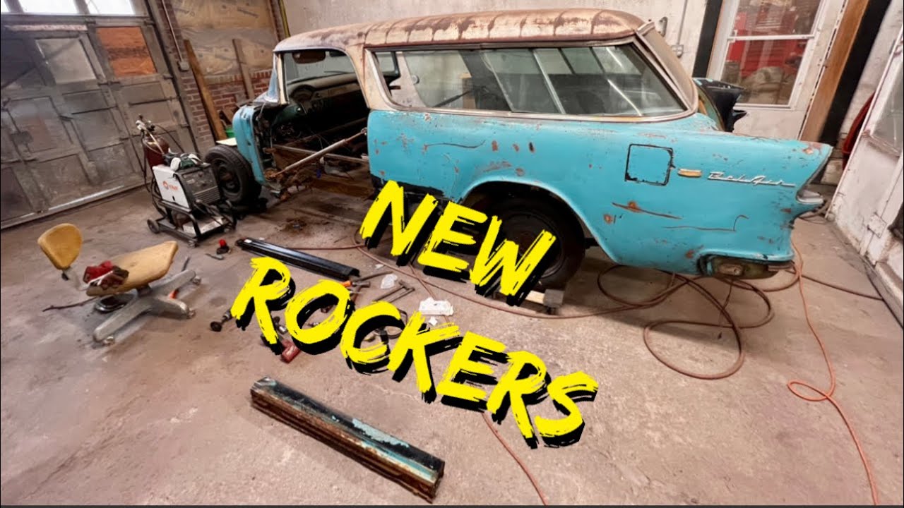 55 Nomad Rocker Replacement! - YouTube