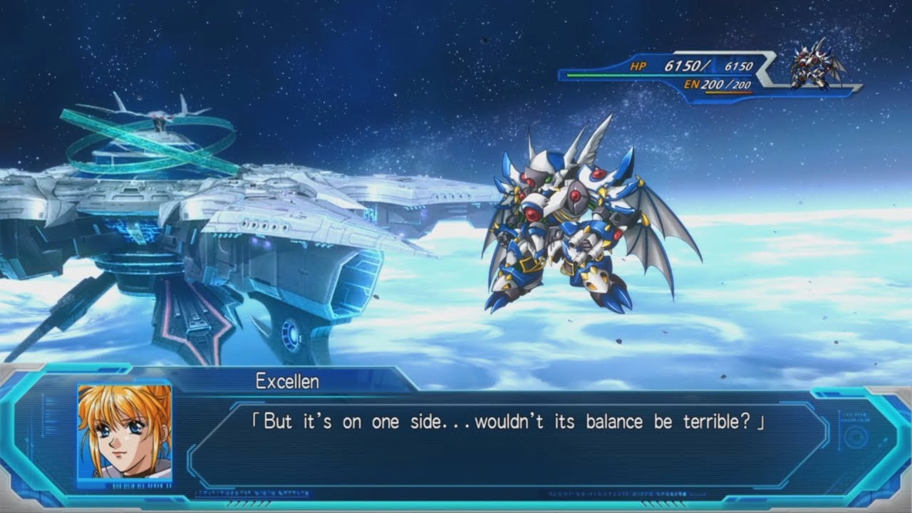 Super Robot Wars OG Moon Dwellers - Rein Weissritter Attacks - YouTube