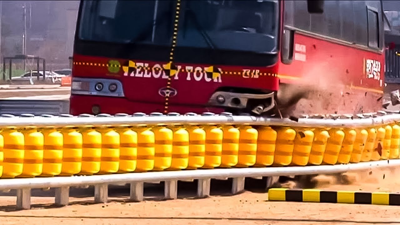 Top 5 Modern Road Barriers That Keep Our Roads Safe 😮 - YouTube