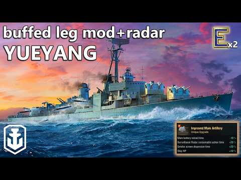 Buffed Yueyang Legendary Mod! (World of Warships)