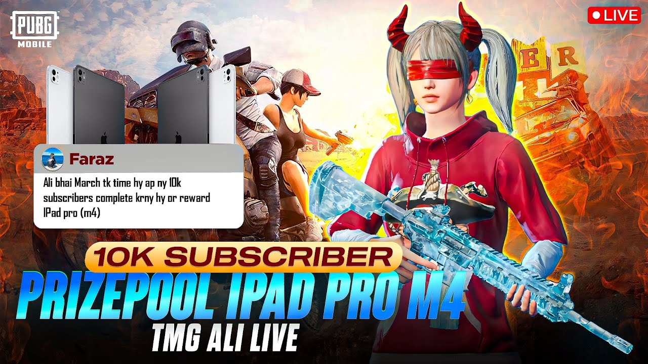 Rush Gameplay in ultimate royal | TMG ALI | PUBG MOBILE LIVE - YouTube